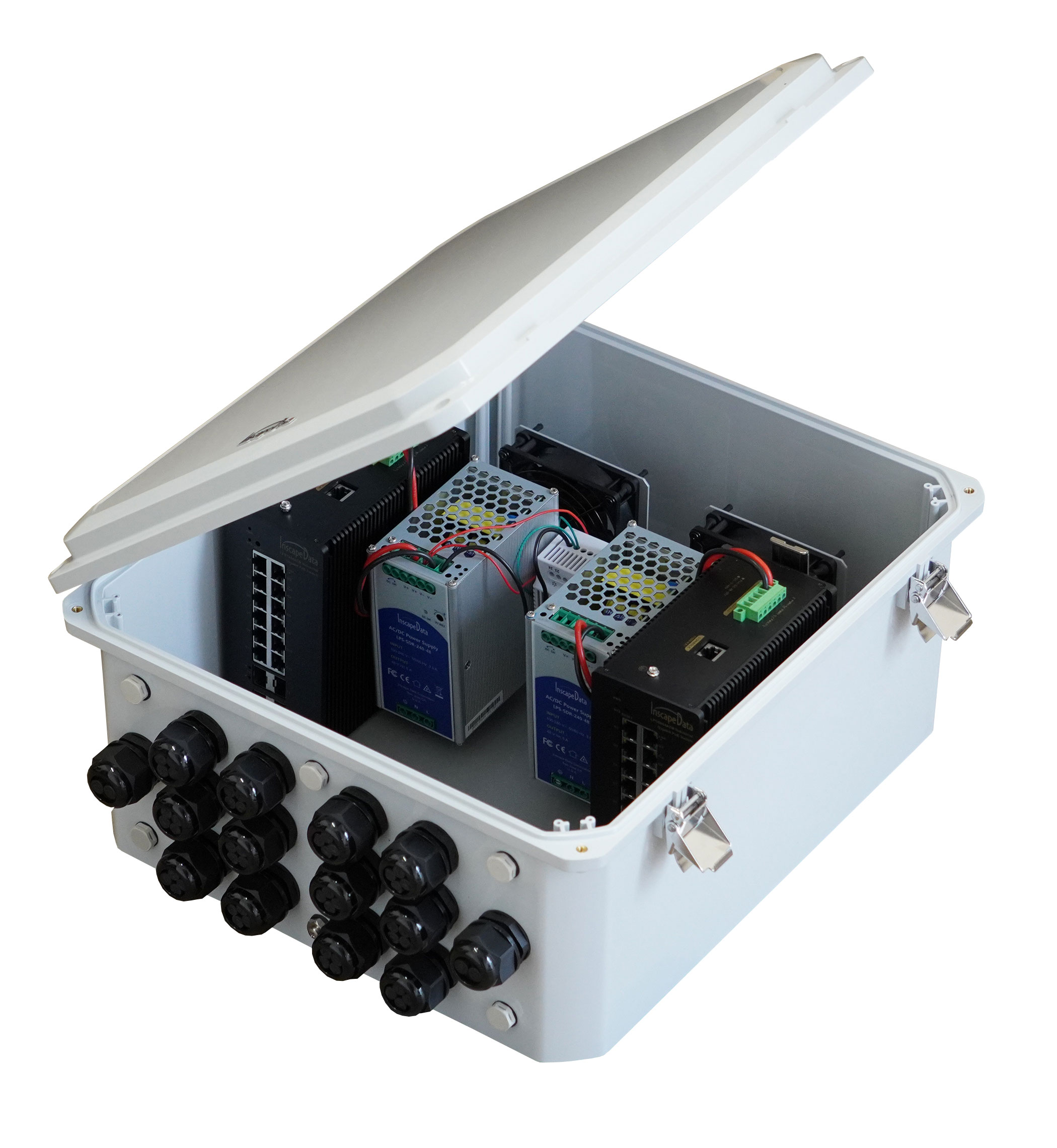 LPS8000DRG IP68 Outdoor Din Rail PoE Switch, 2-Switch Package Solutions ...