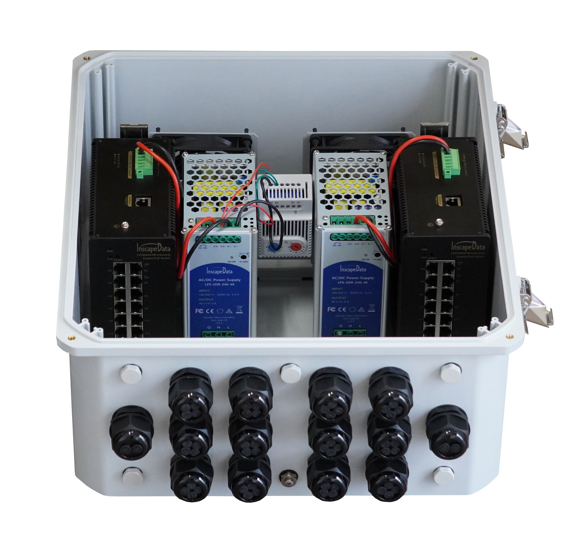 Outdoor Din-Rail PoE System Packages: LPS8000DRG-684-2-32-2+ LinkPower ...