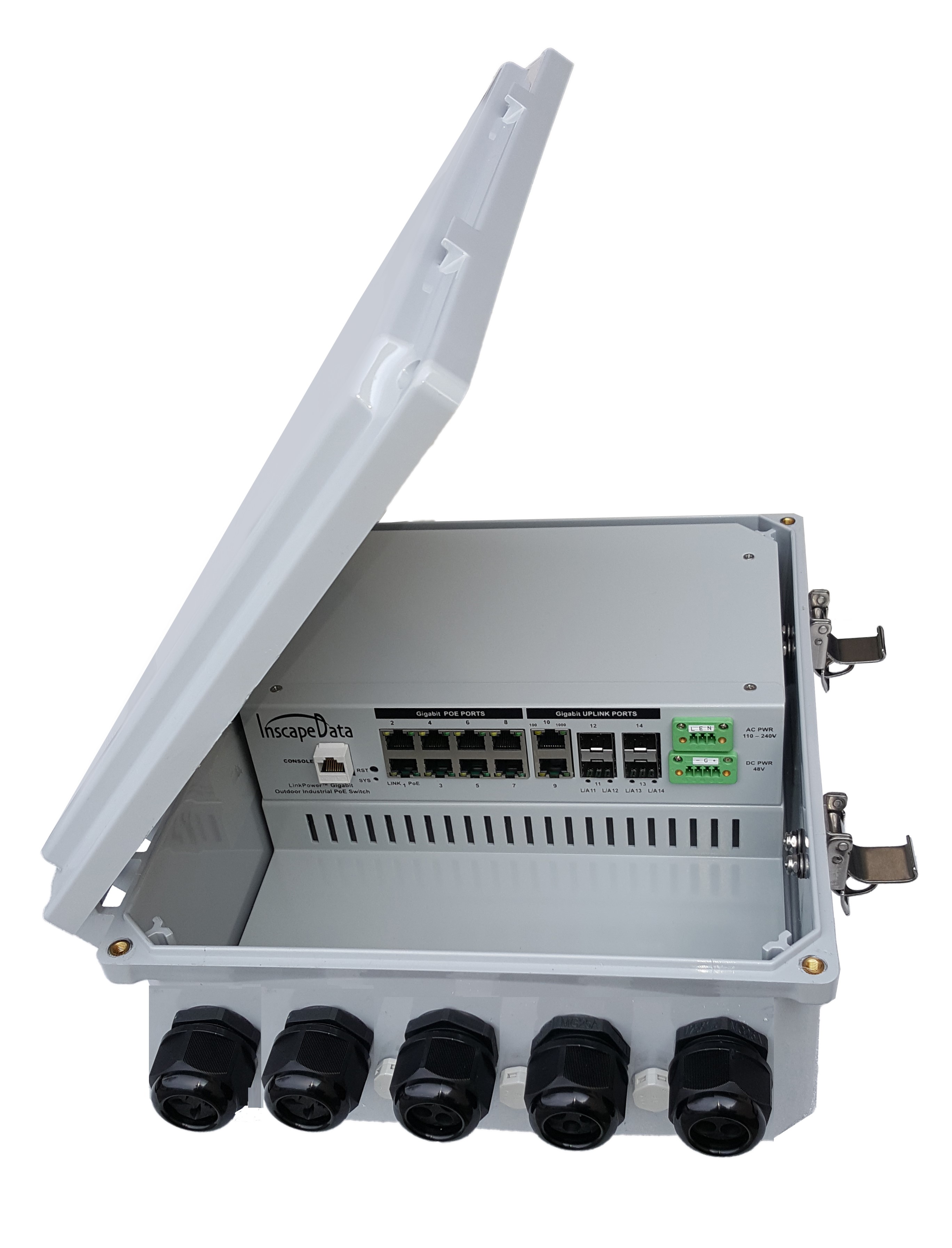 Type 1 (T1) Outdoor PoE Switch Series: LPS6844ATM-T1 Outdoor L2 Managed ...